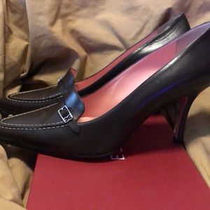 Escada | Shoes | Escada Brown Leather Shoe | Poshmark